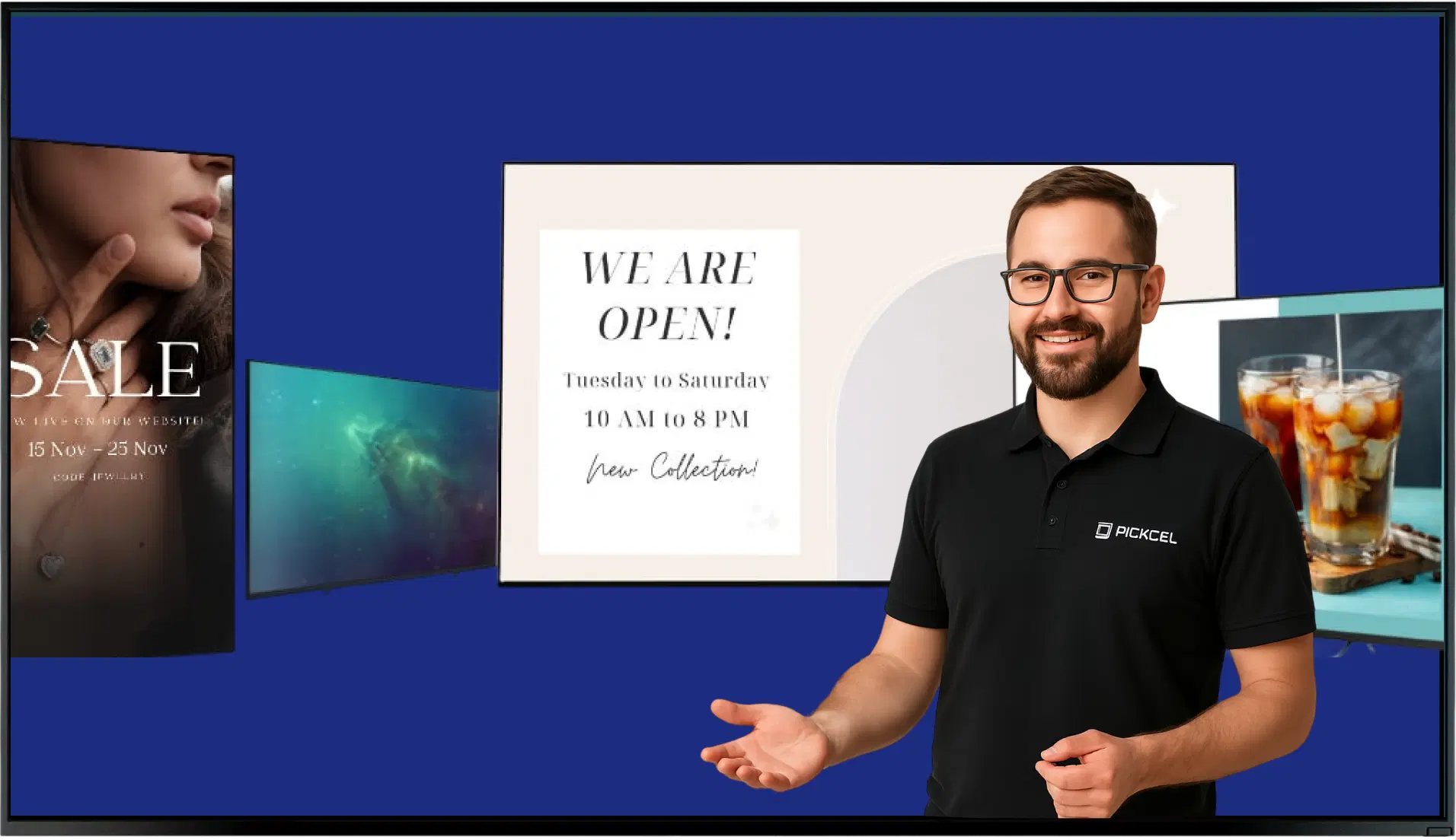 Digital Signage Software Solution for Every Business | Pickcel