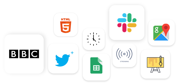 Digital Signage App Store | Collection of Digital Signage Apps- Pickcel