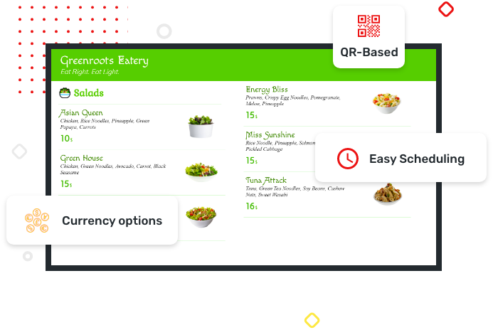 Digital menu board software | Pickcel