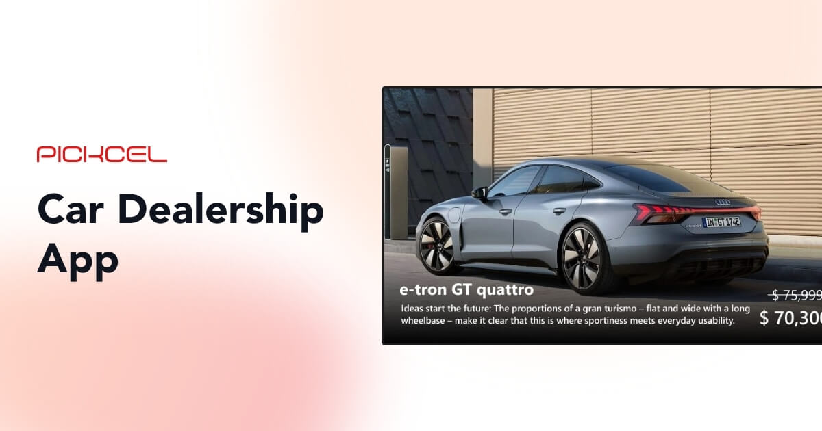 Transform Your Car Dealership with Automotive Digital Signage