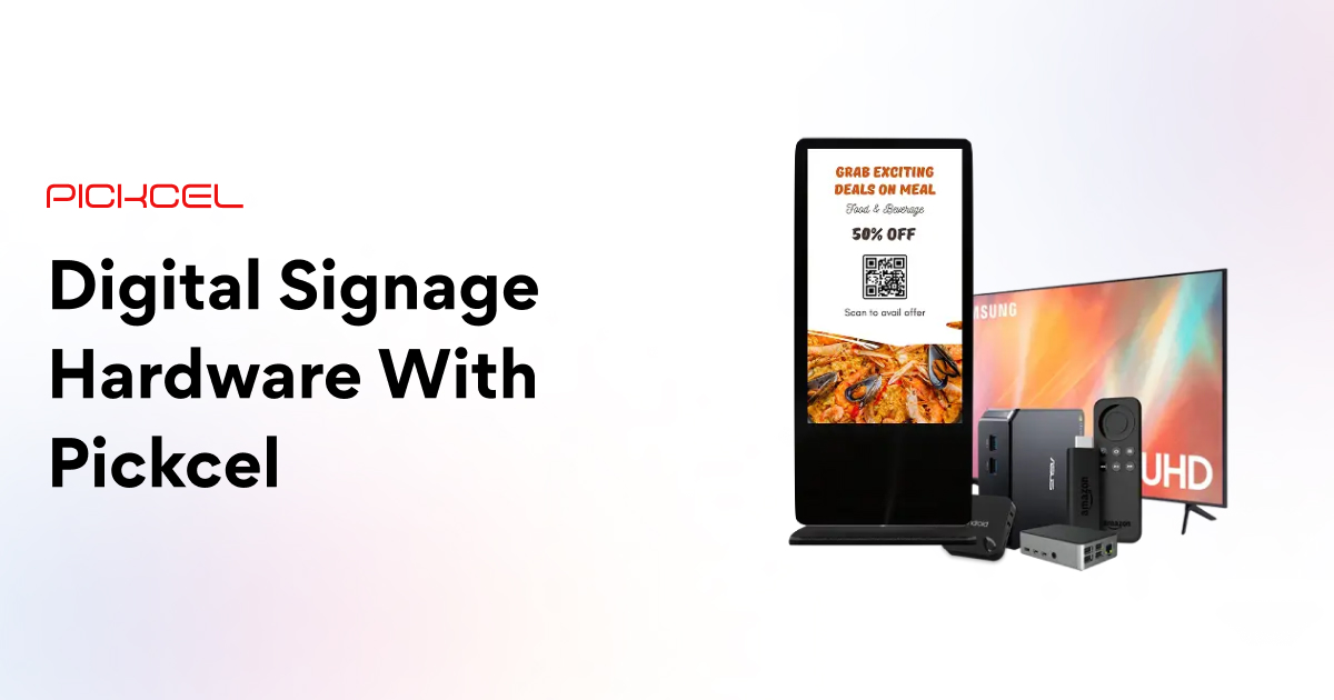 Digital Signage Hardware Requirements You Need to Know