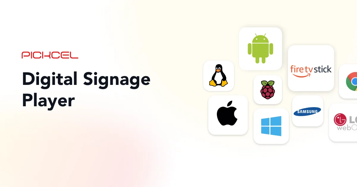 Digital Signage Player Devices | Digital Display Player | Pickcel