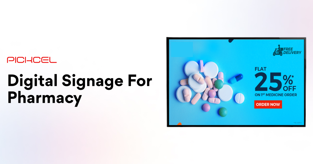 Digital Signage for Pharmacy