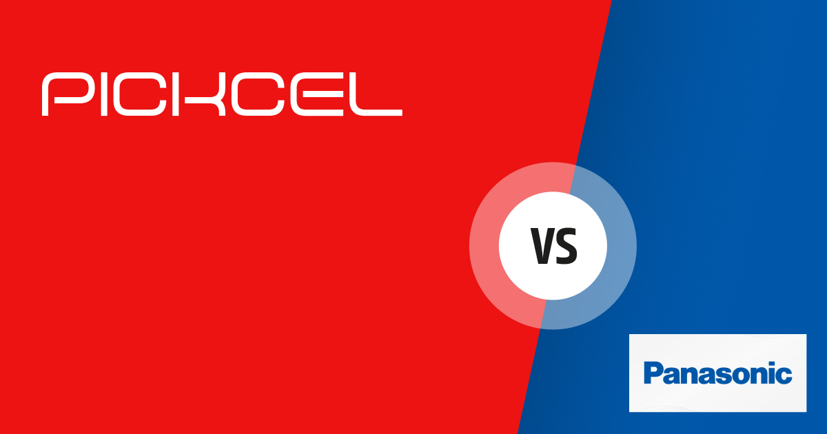 Pickcel vs Panasonic CMS: The Smart Digital Signage Solution