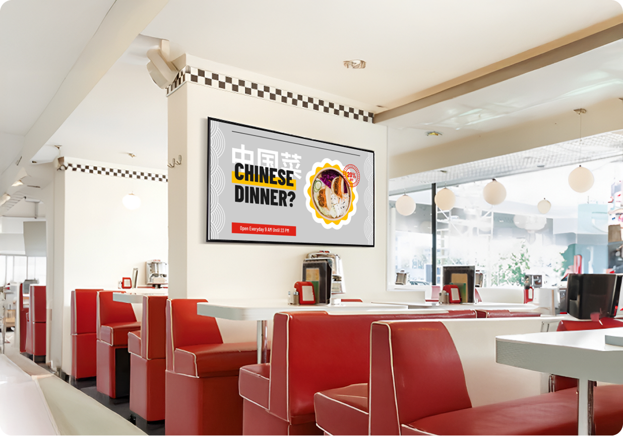 Digital menu board software | Pickcel