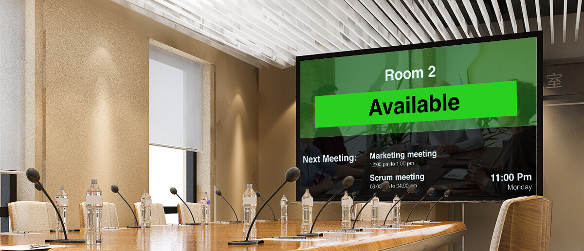 14 Use Cases of Meeting & Conference Room Digital Signage 14 Use Cases of Meeting & Conference Room Digital Signage