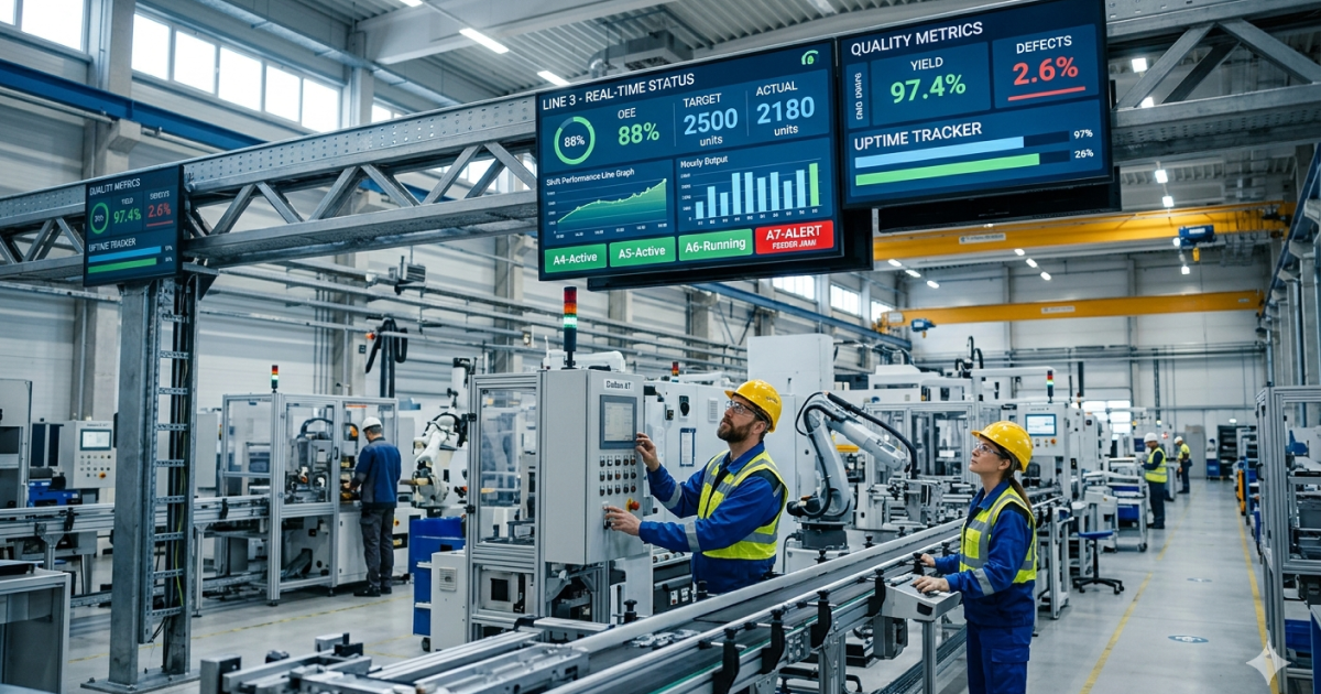 Andon Board Explained: What It Is and How Digital Signage Replaces It ...