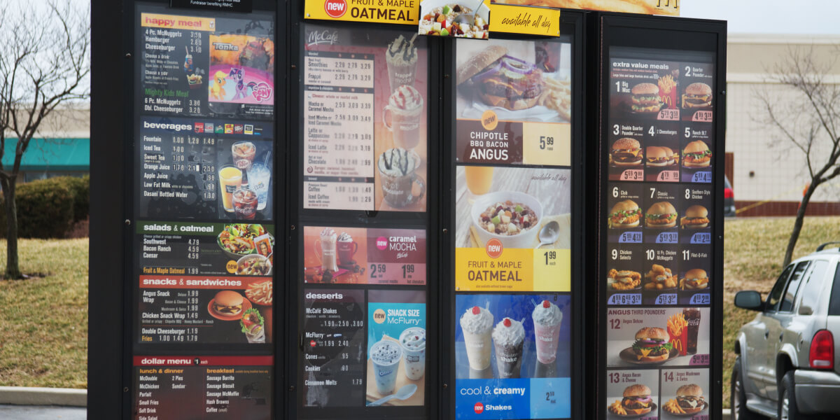 Mcdonalds Drive Thru Menü The New McDonald's Drive Thru Sign | Iirraa