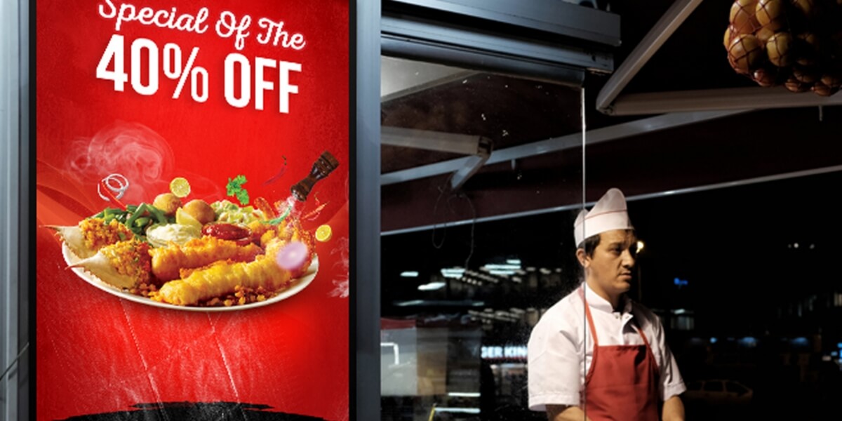 Digital Menu Board Design