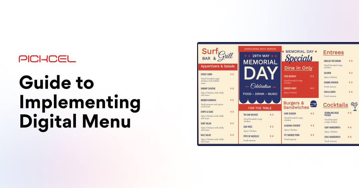 Digital Menu Ordering: Best Practices for Your Restaurant