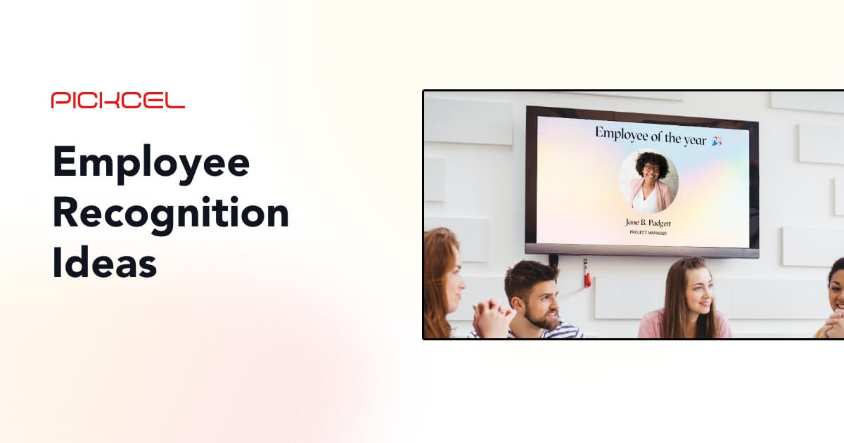 33 Employee Recognition Ideas for 2025-26 | Pickcel