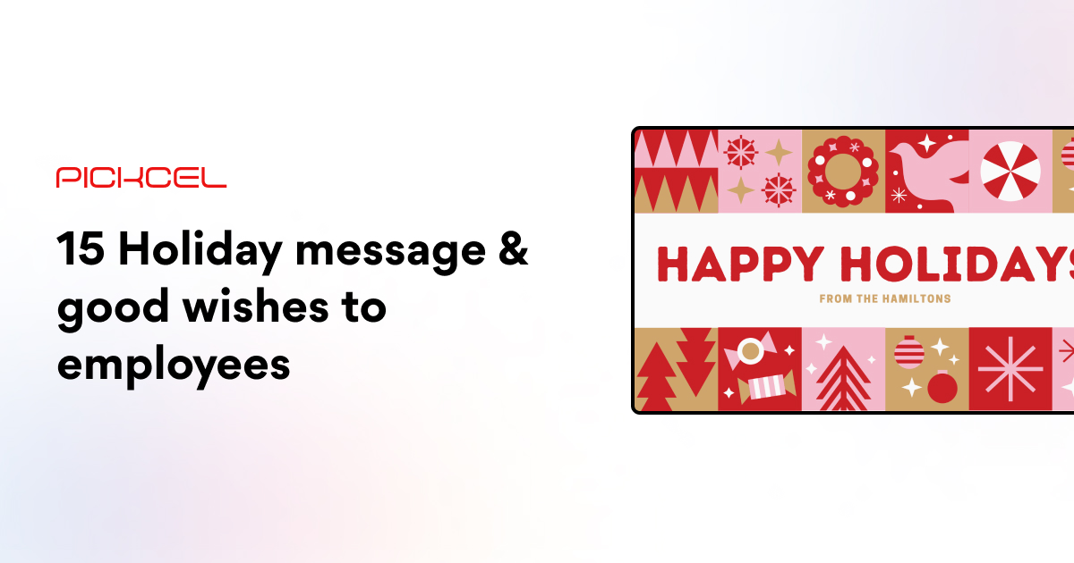 Best 15+ Holiday Wishes for Employees This Year