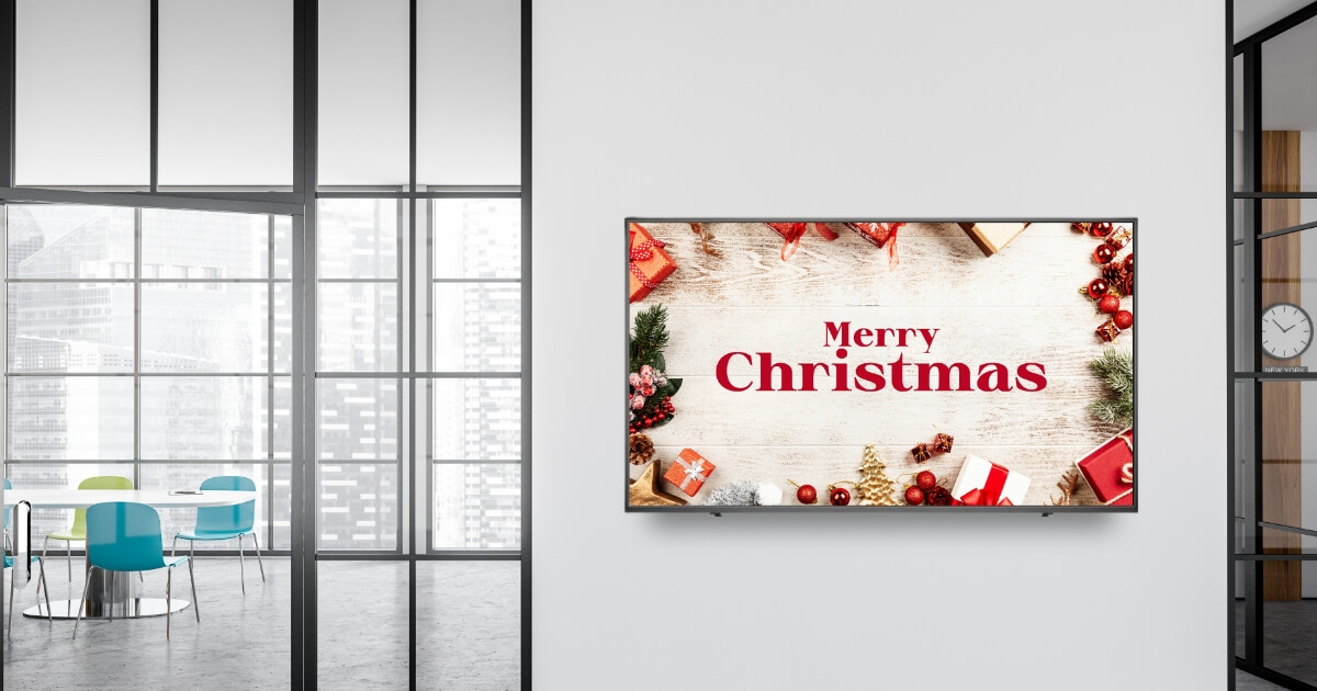Best Holiday Signage Templates & Ideas for Your Digital Screens