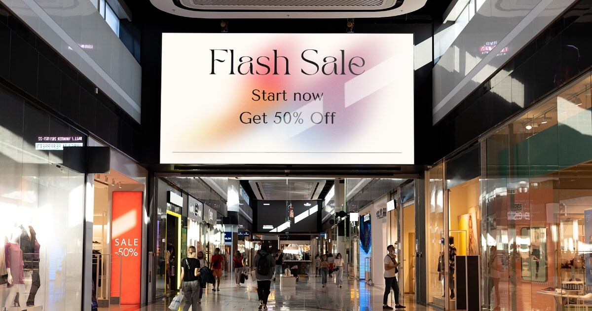 8 shopping mall digital signage ideas buyers would love