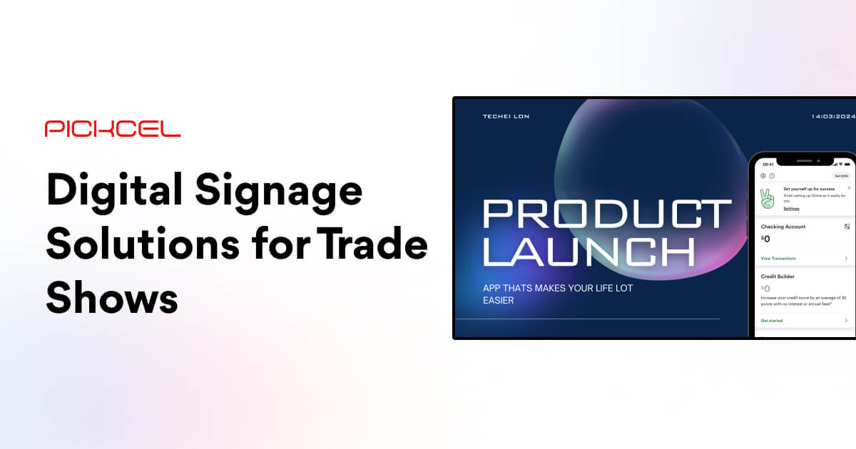 5 Reasons Trade Show Digital Signage is Booming in 2025-26