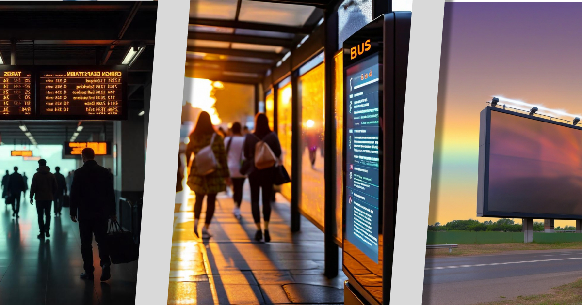 How Digital Signage Enhances USA’s Transportation Network